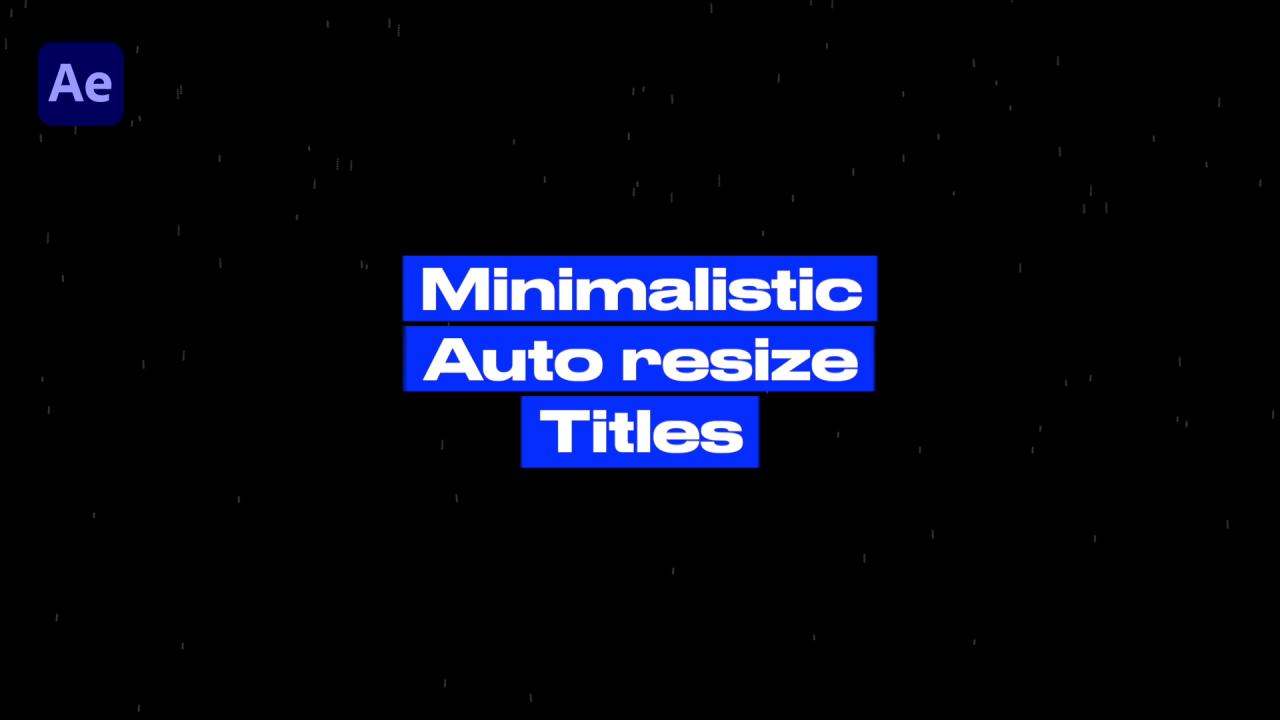 Auto-Resize Titles by typoland | Aniom Marketplace